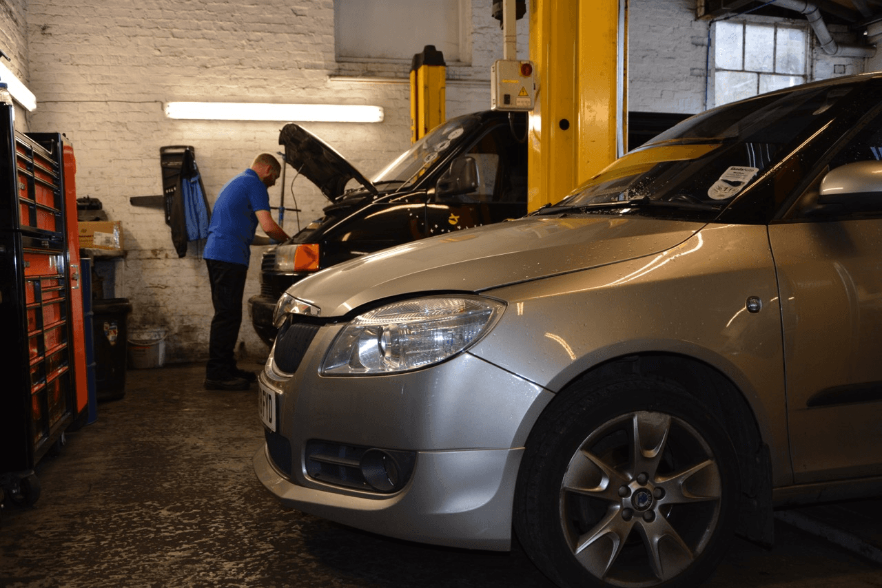 Car garage in Parkstone - Churchill Motors